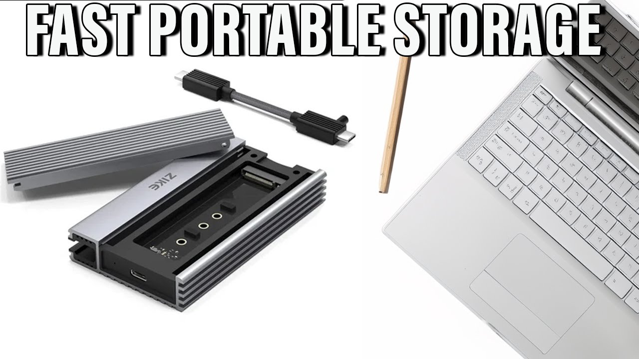 ZikeDrive USB4 SSD Enclosure Review: 40Gbps Speed & Ultimate ...
