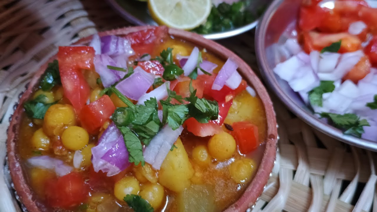 Bihar ki famous Ghugani recipe .. easy, healthy, tasty - YouTube