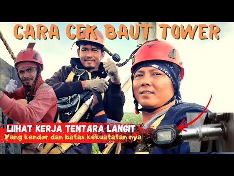 INI BARU CANGGIH!! CARA MUDAH MENGECEK KEKUATAN BAUT DI TOWER ,TORSI ...