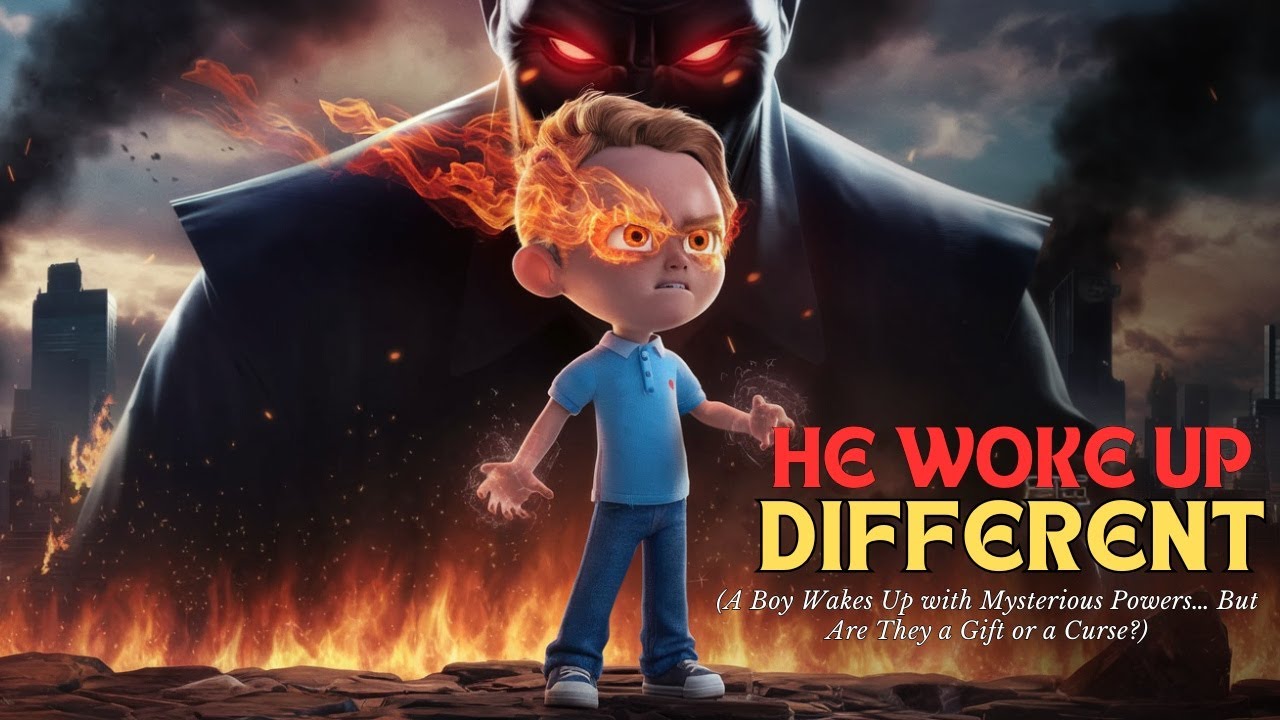 The Boy Who Woke Up with Dangerous Powers| Superhero Story for Kids in ...