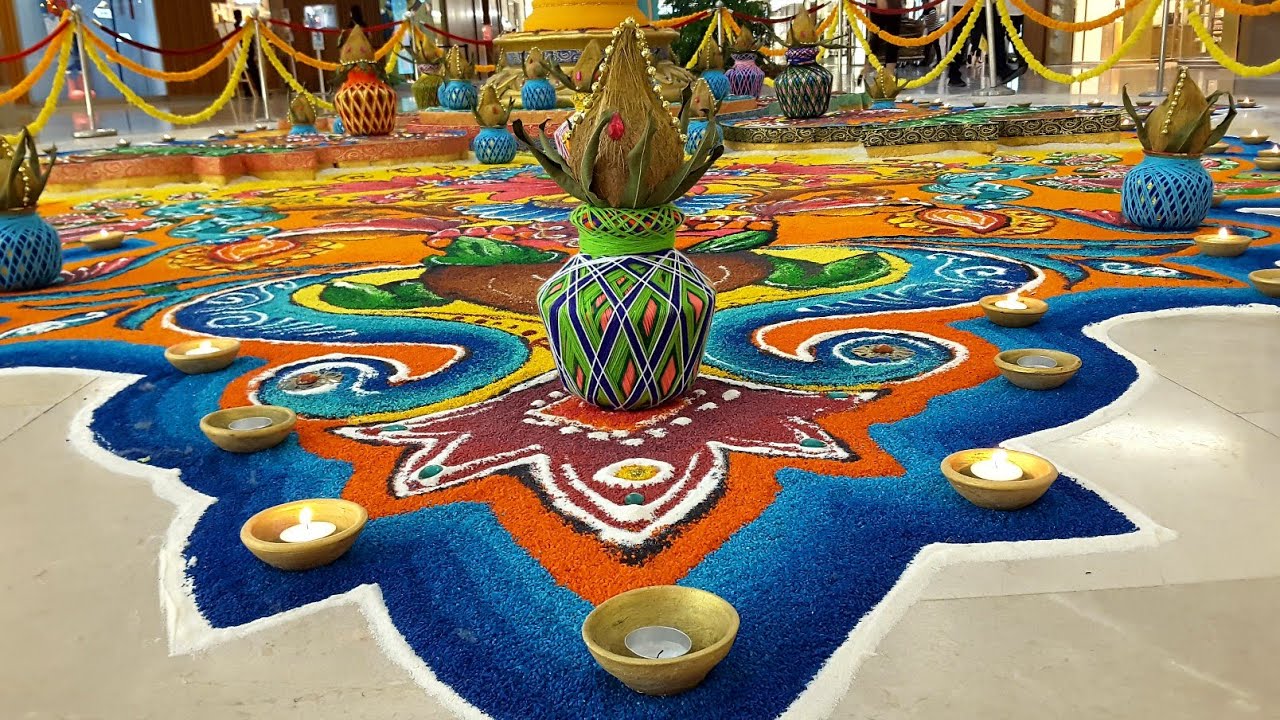 WHAT IS PURNA-KUMBHA? || DEEPAVALI DECORATION AT THE GARDENS MALL KUALA ...