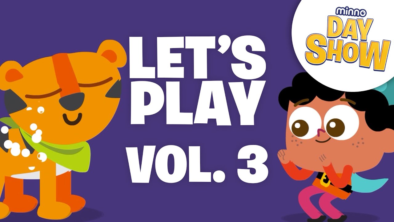 Let's Play! Vol. 3 (Freeze Dance, Stop & Go, and Where's Max?) | Minno ...