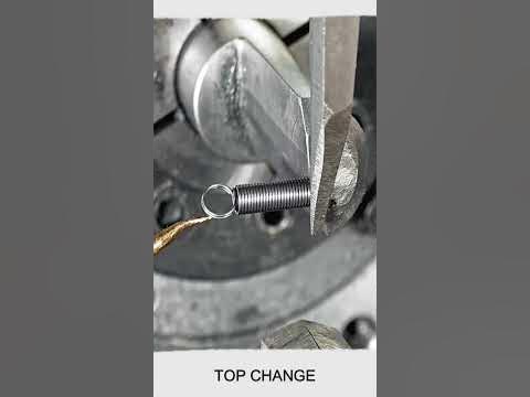 Torsion spring bending process- Good tools and machinery make work easy ...