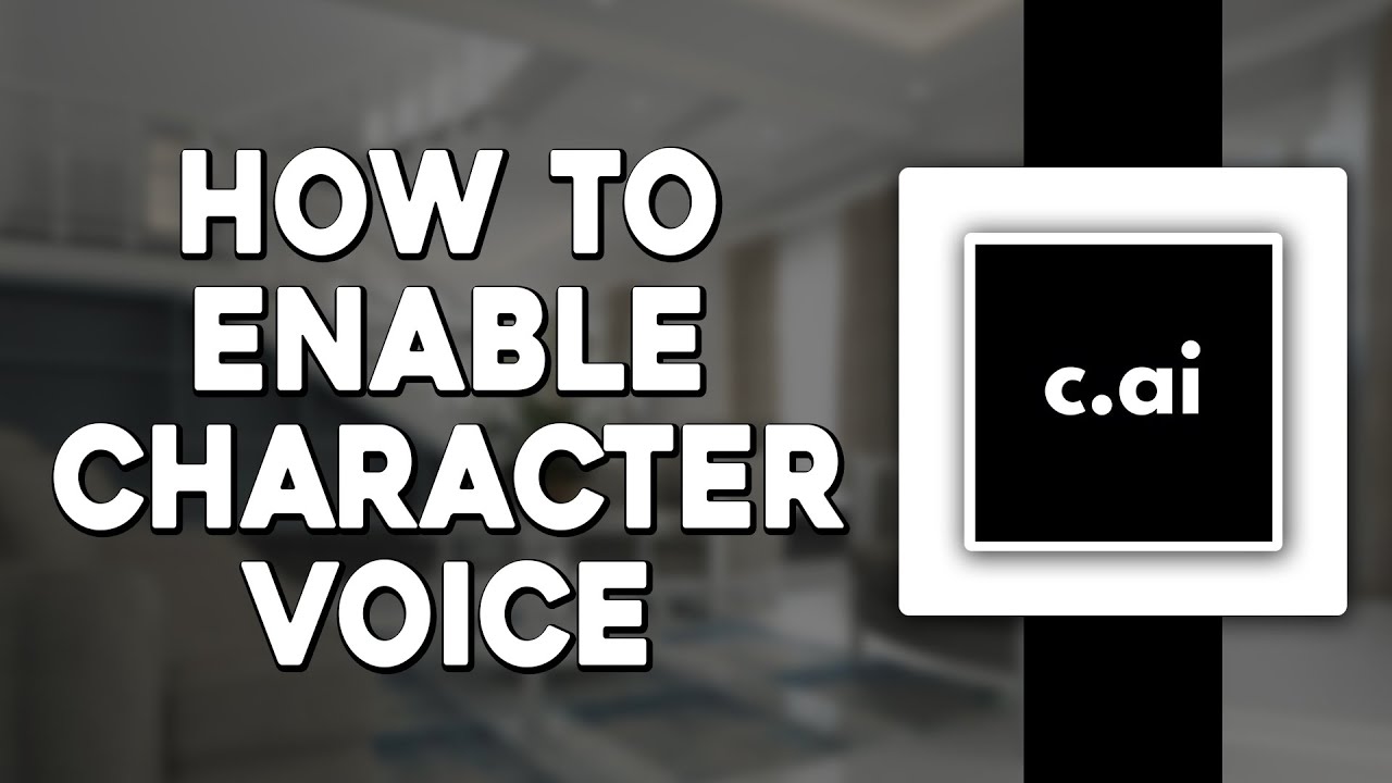 How To Enable Character Voice in Character AI (Quick & Easy) - YouTube