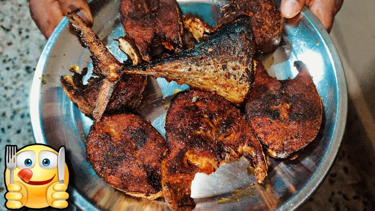 Tuna fish fry | Kupa fish fry village style, desi village style cooking ...