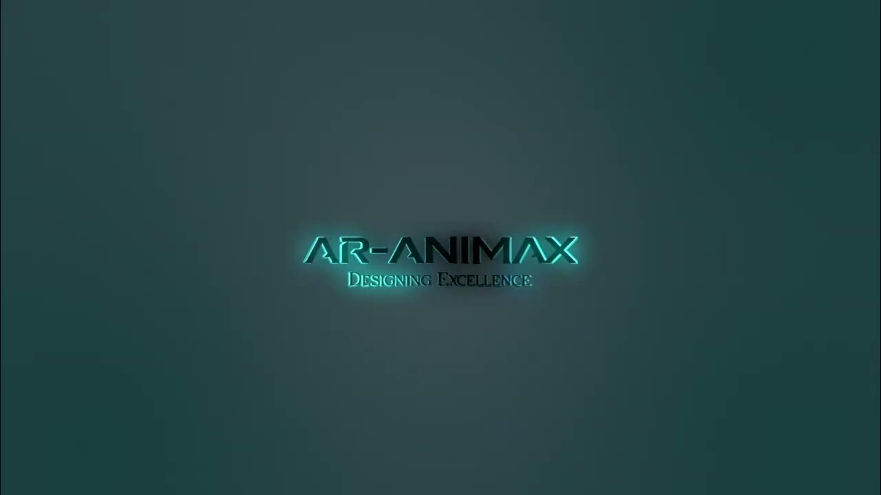 Metallic Neon Logo Animation - YouTube