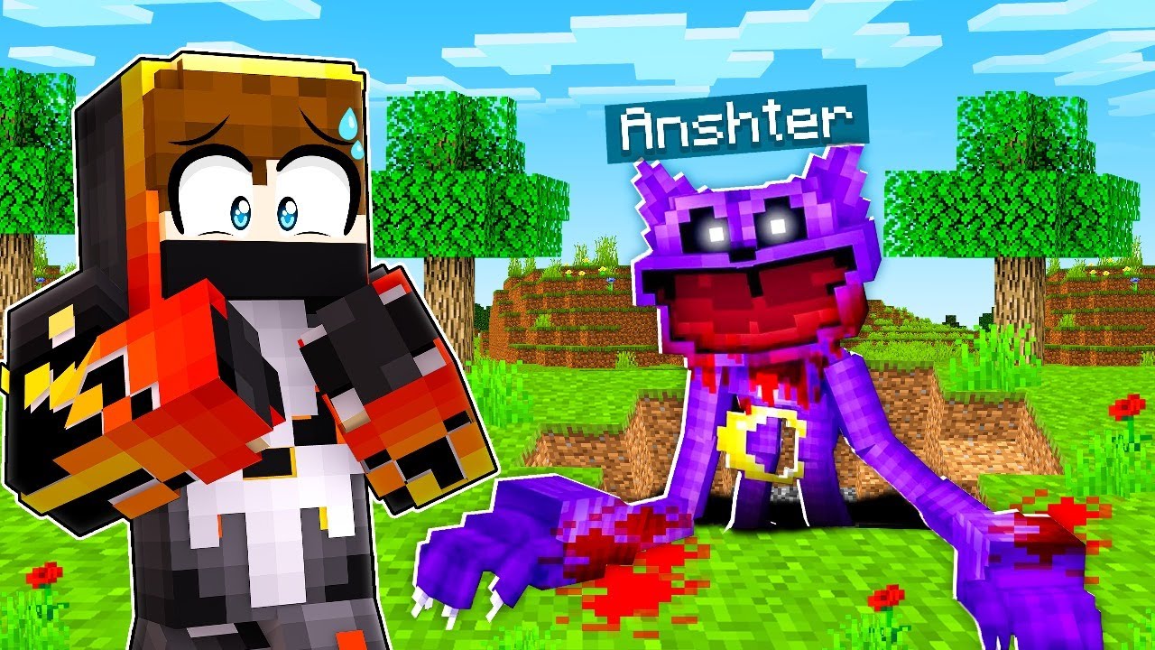 What if Scary Monster CATNAP Possessed My friend in Minecraft - YouTube