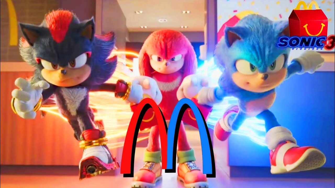 Sonic 3 Mcdonald's Happy Meal Commercial (2024) - YouTube