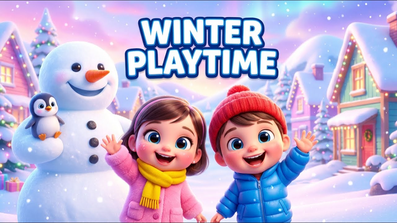Winter Wonderland ️ Fun Action Poem for Kids | Jump, Clap & Dance Song ...