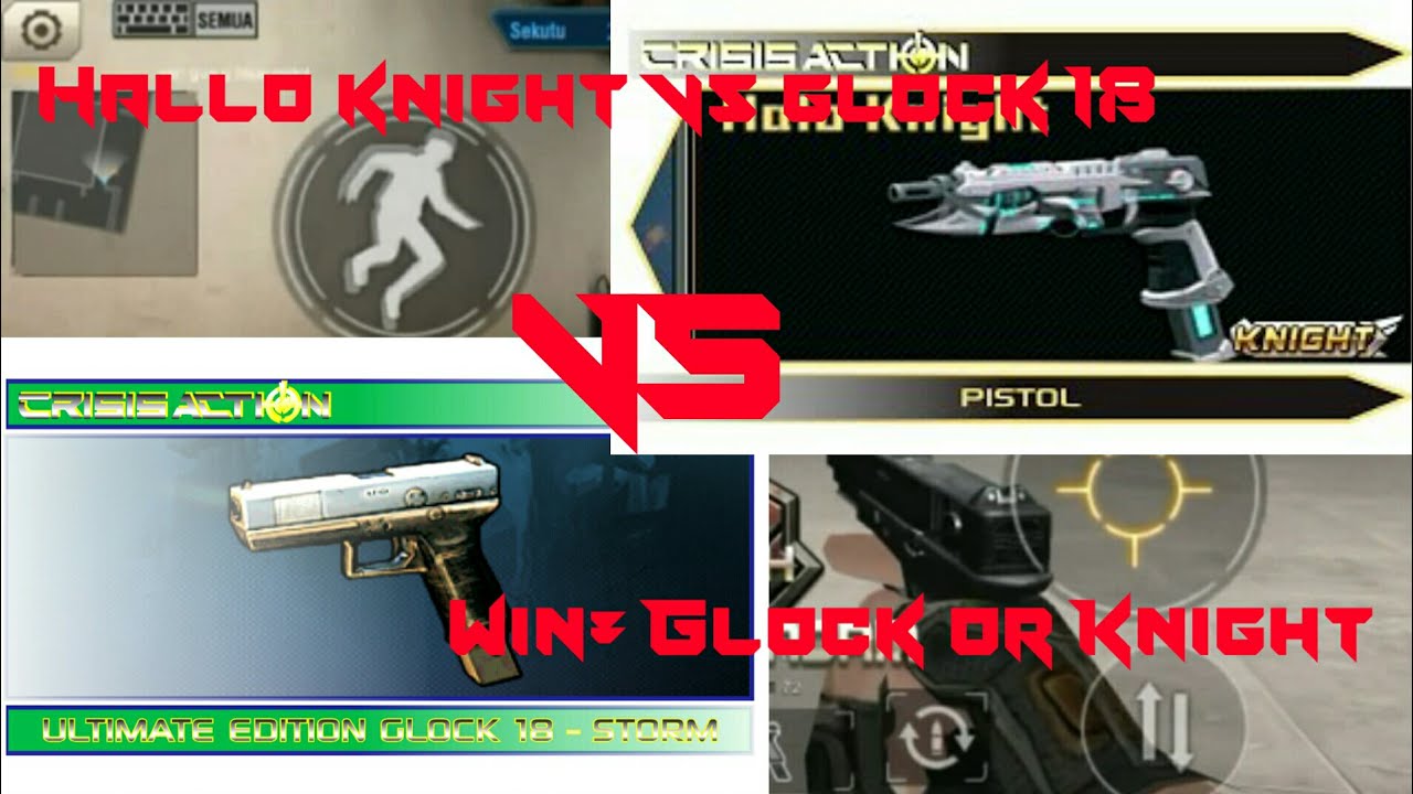 By 1 pistol collab by member junior26||Hallo Knight Vs Glock 18 # ...