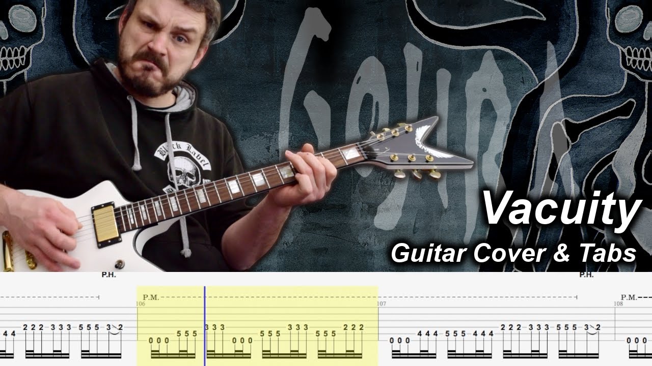 Vacuity - Guitar Cover & Tabs - Gojira - Instrumental - YouTube