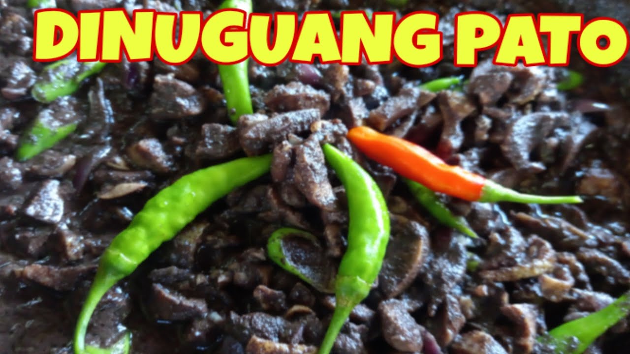 DINUGUANG PATO | How to cook dinuguang pato | Ilocano style | Lj Salvador #dinuguan #pato - YouTube