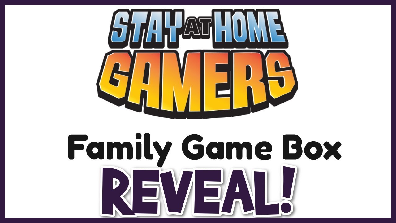 It's Launched! Family Game Box Reveal - YouTube