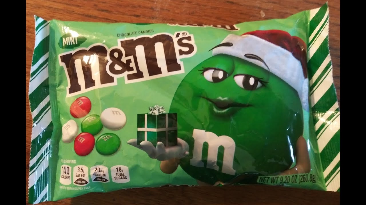 Mars Mint Milk Chocolate M&Ms Review - YouTube