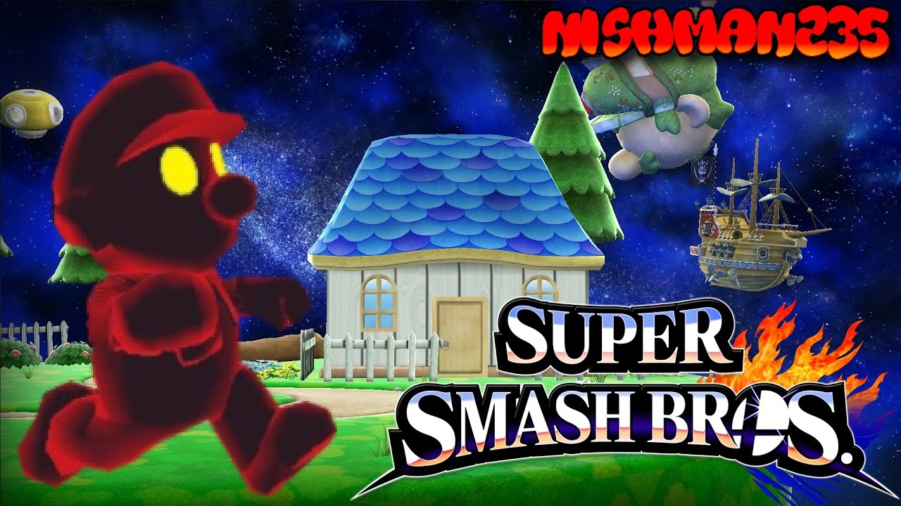 Super Smash Bros. 4 Wii U For Glory 1 on 1 (Cosmic Clone Mario with ...