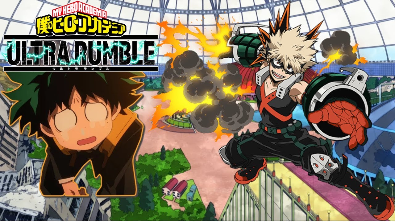 BEATING HALF THE LOBBY? My Hero Ultra Rumble Bakugo Gameplay - YouTube