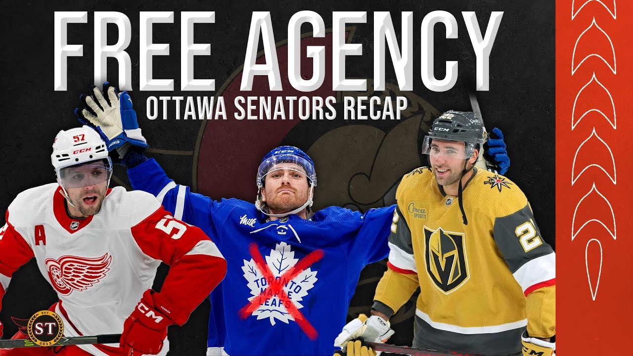 Ottawa Senators SIGN David Perron, Michael Amadio, Noah Gregor, and ...
