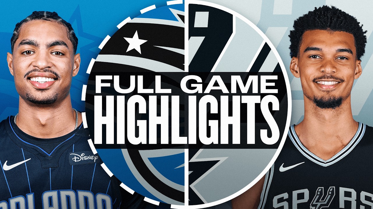 MAGIC at SPURS | NBA PRESEASON FULL GAME HIGHLIGHTS | October 9, 2024 ...
