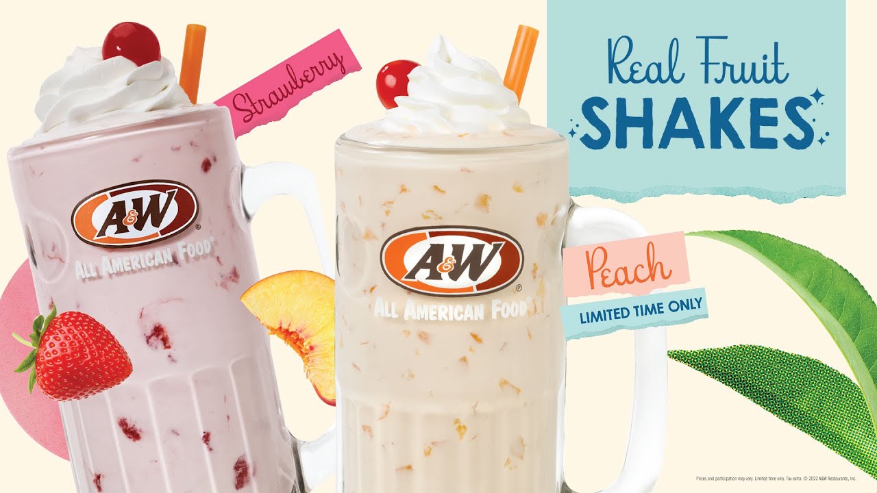 Real Fruit Shakes | A&W Restaurants - YouTube