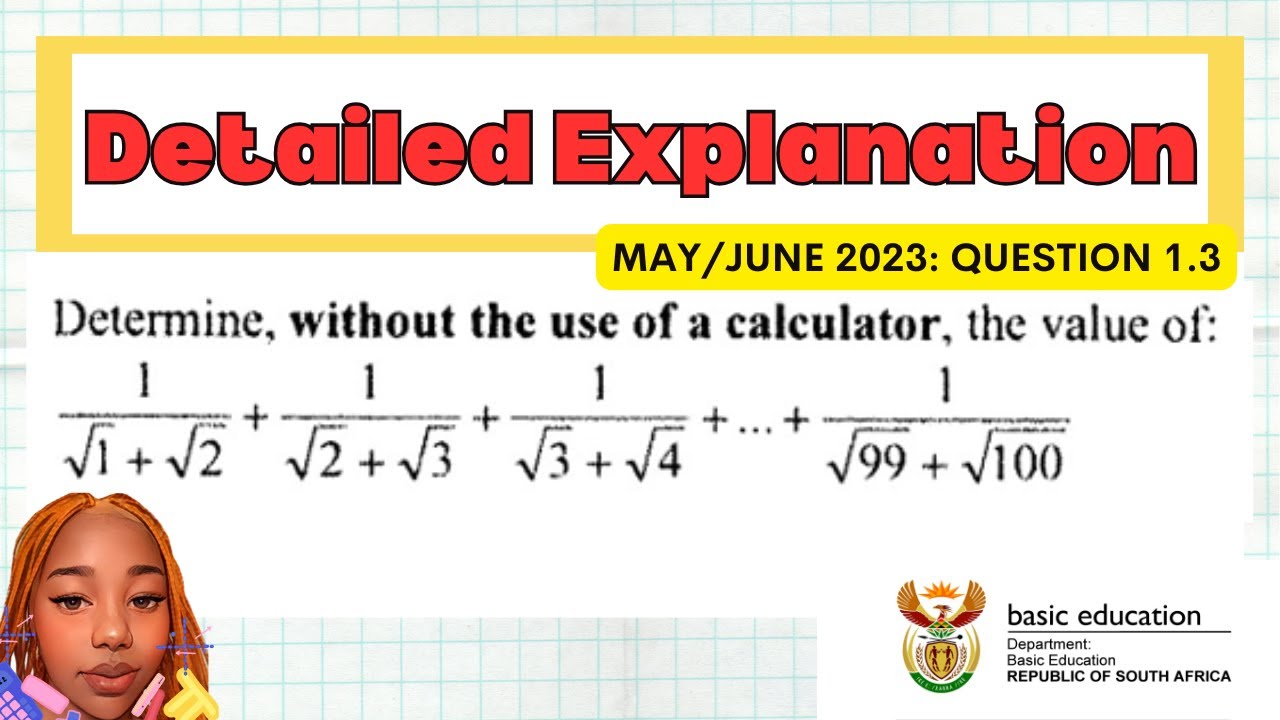 Detailed Explanation to Challenging Question | Solve for x 1.3 May/June ...