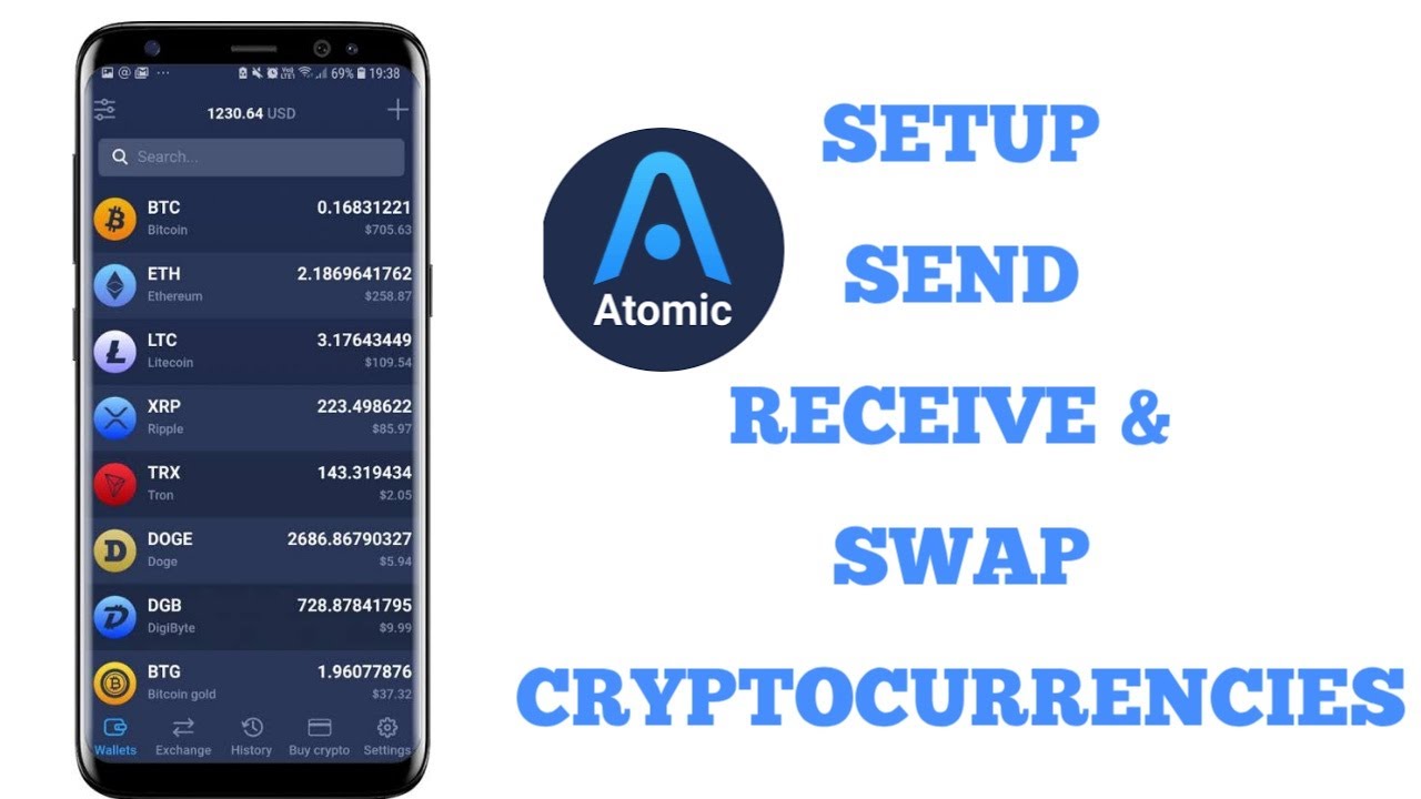 How to setup, send, receive and swap bitcoin and other cryptocurrencies ...