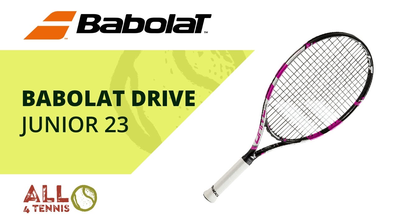 Теннисная ракетка BABOLAT PURE DRIVE JUNIOR 23 - YouTube