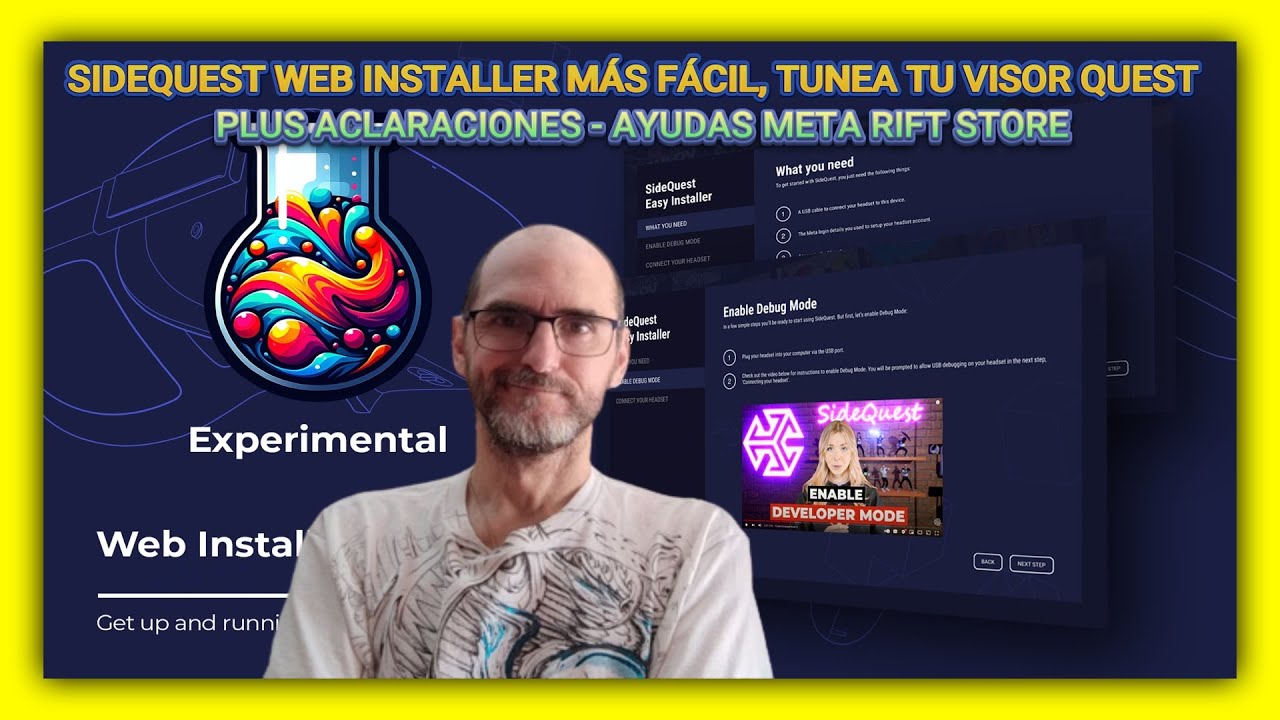 SIDEQUEST WEB INSTALLER / META RIFT STORE / STORMLAND REGRESA - YouTube