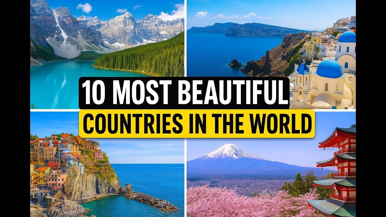 10 of the Most Beautiful Countries in the World - YouTube