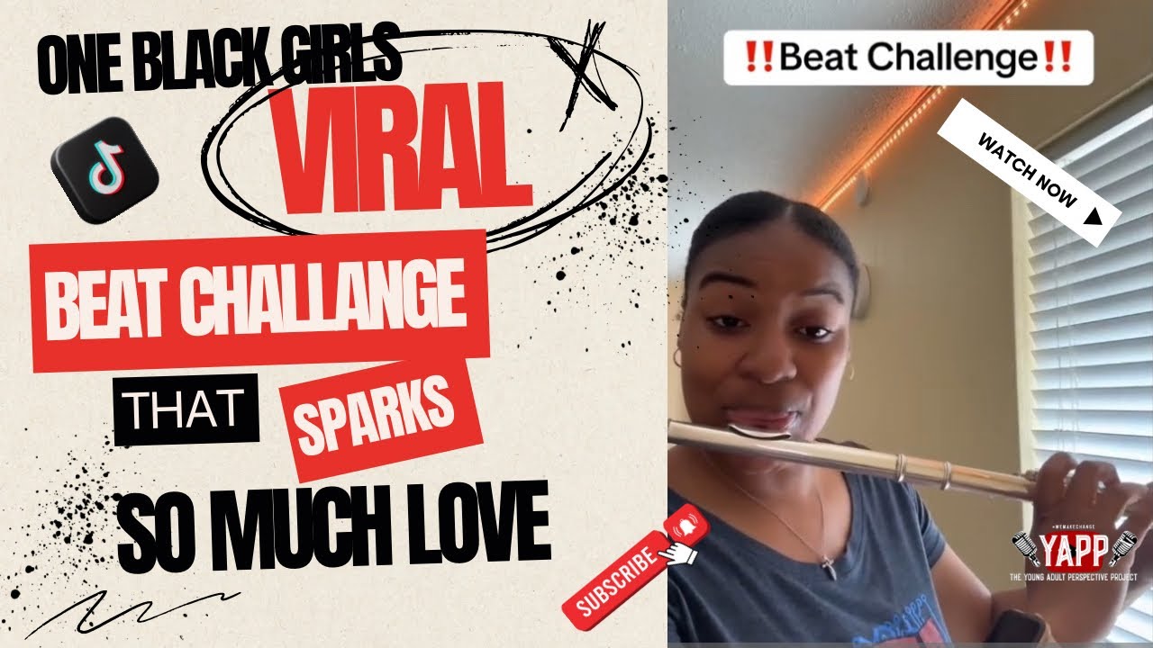 Black Girl Goes Viral With Beat Challenge ! - YouTube