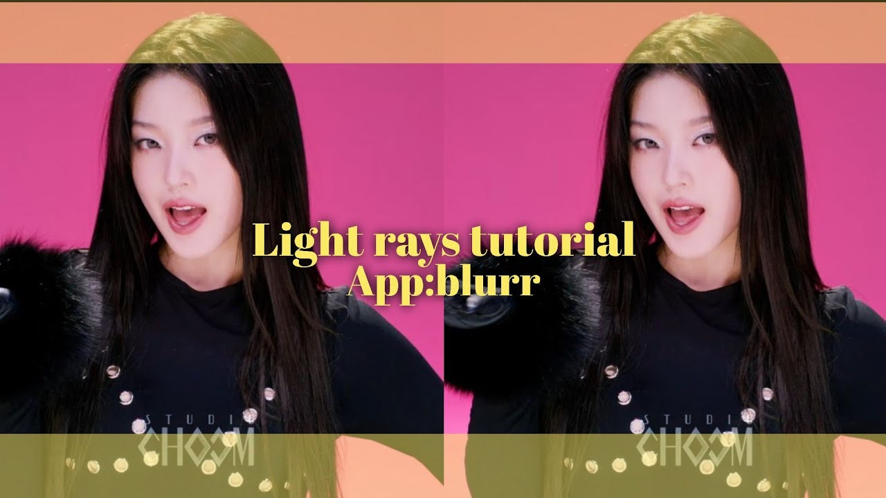 light rays effect/transition tutorial! - YouTube