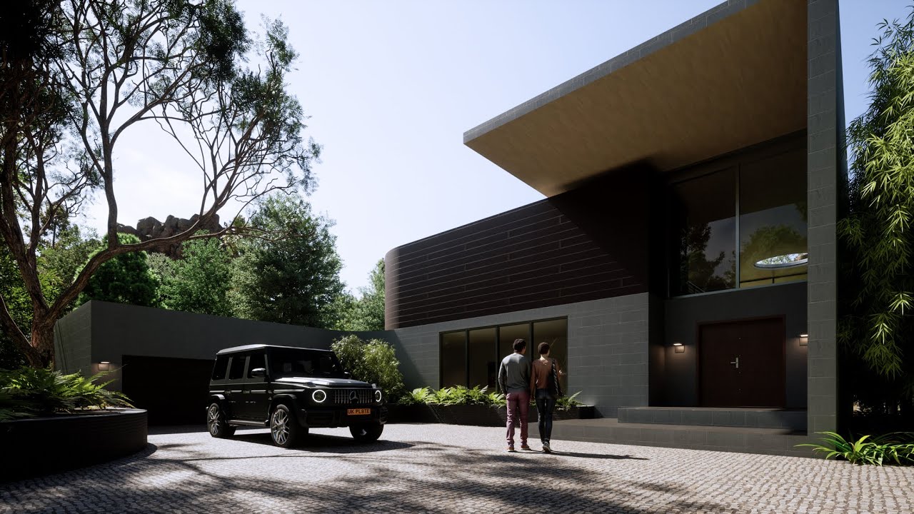 Twinmotion 2022(Path Trace) | Revit | Cottonwood House - YouTube