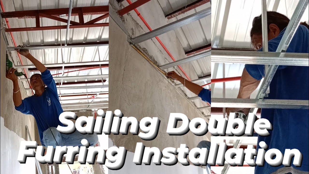 Sailing Double Furring Installation - YouTube