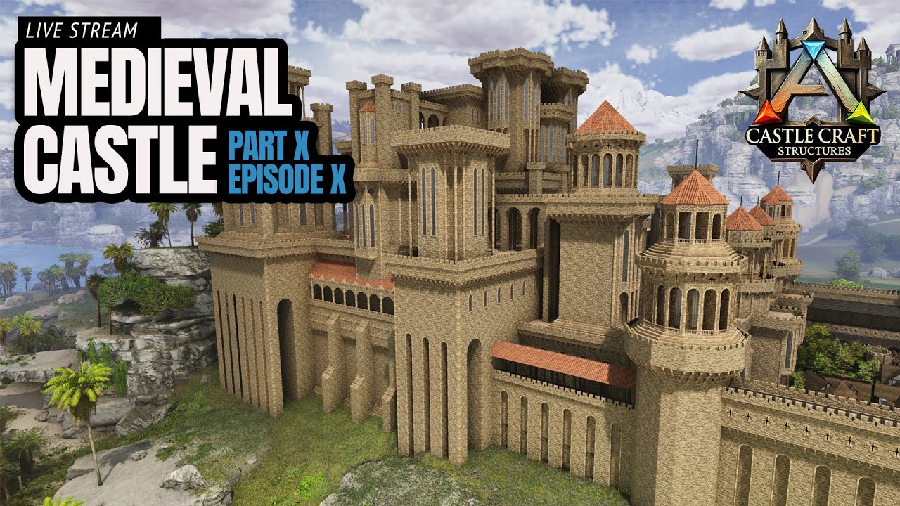 Lets Build A Medieval Castle - Ark Survival Ascended - YouTube