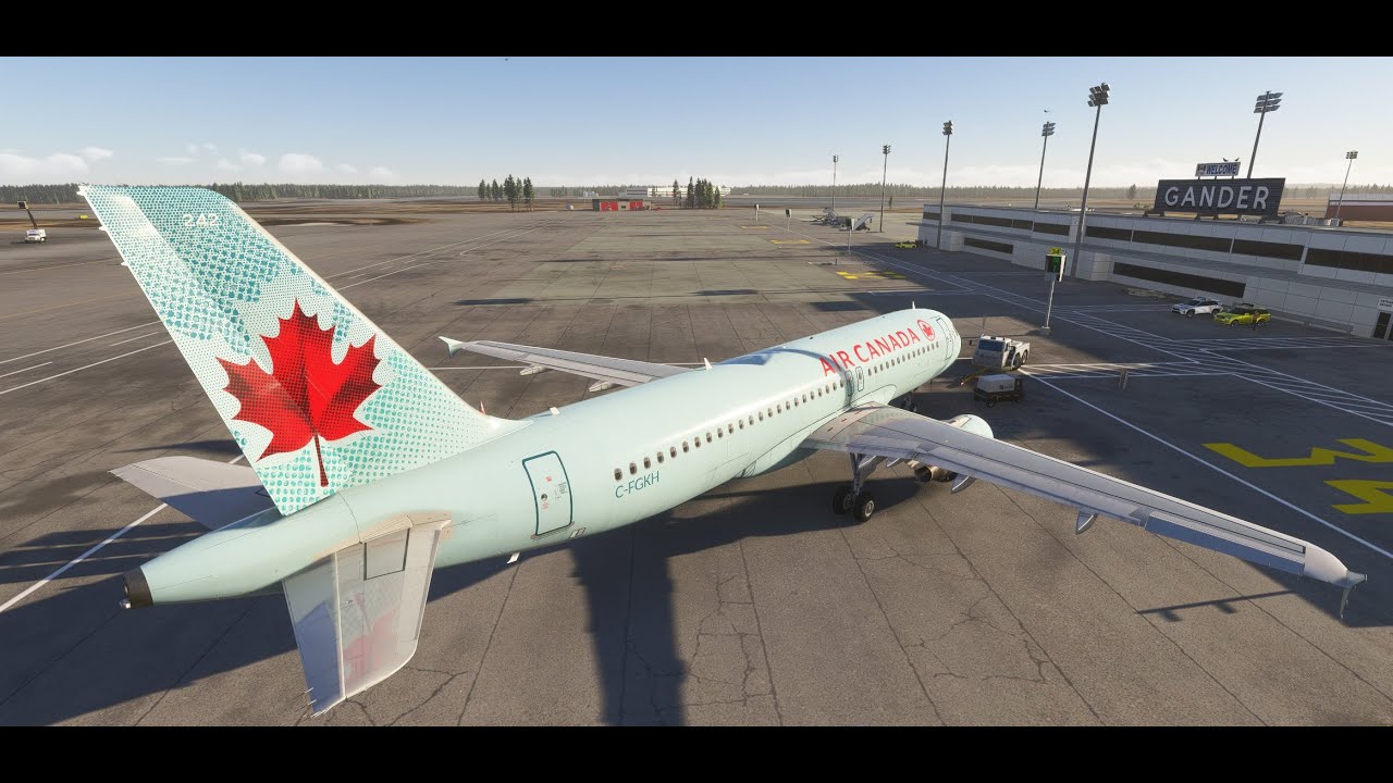 Fenix Airbus A320 Test Flight YYT St John's to YQX Gander MSFS 2024 ...
