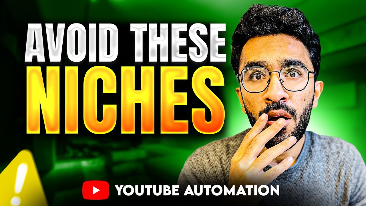 AVOID These YouTube Automation Niches in 2025 (SAVE YOUR CHANNEL) - YouTube