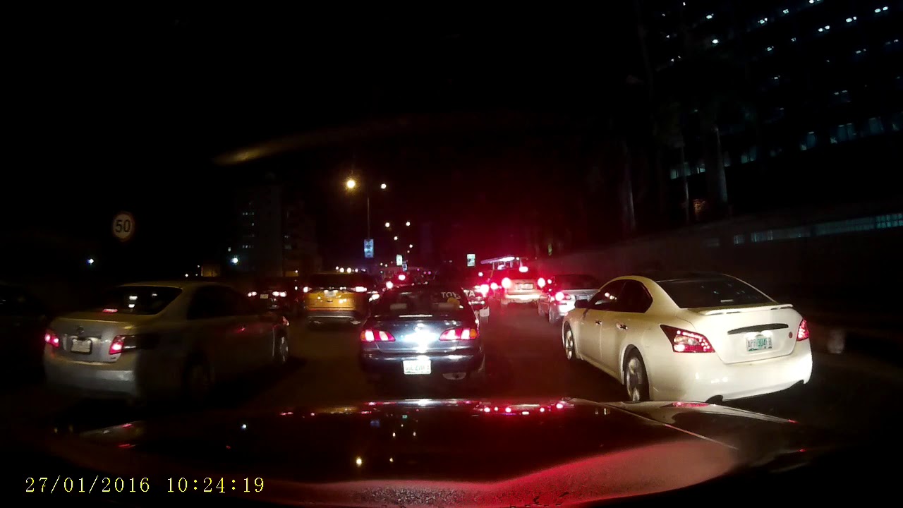 Lagos state at night - YouTube