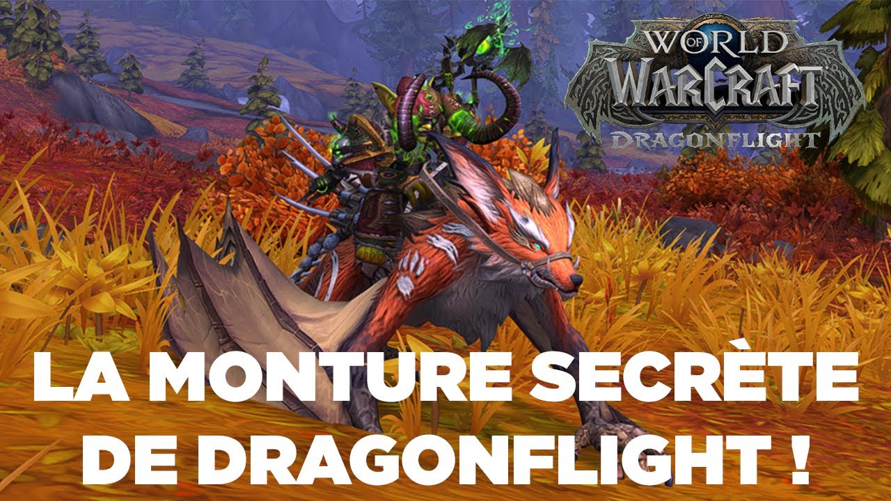 WORLD OF WARCRAFT : LA MONTURE SECRÈTE Griffe-de-ciel caractérielle ...