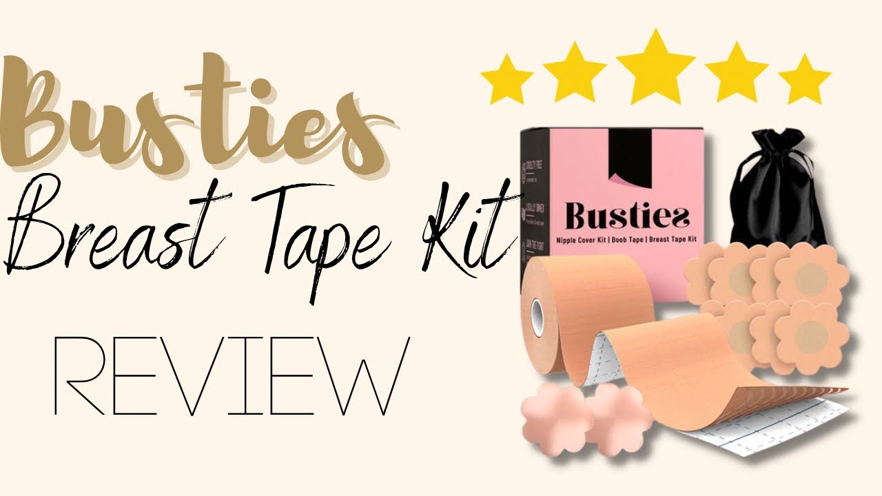 Busties Breast Tape Kit Product Review!! #getBusties - YouTube