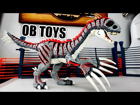 CUSTOM MATTEL JURASSIC WORLD TOY DINOSAUR | SCORPIOS REX E750 ...