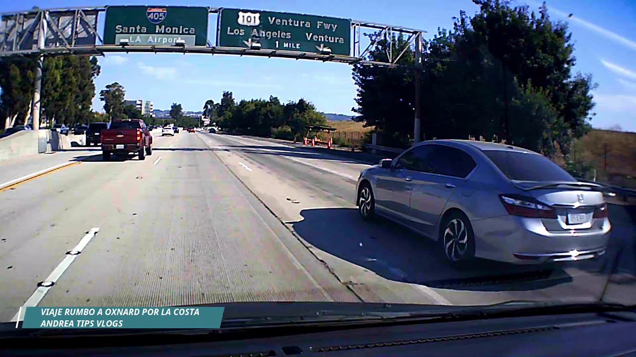 Viaje rumbo a Oxnard en la Honda Odyssey freeway 405 - YouTube