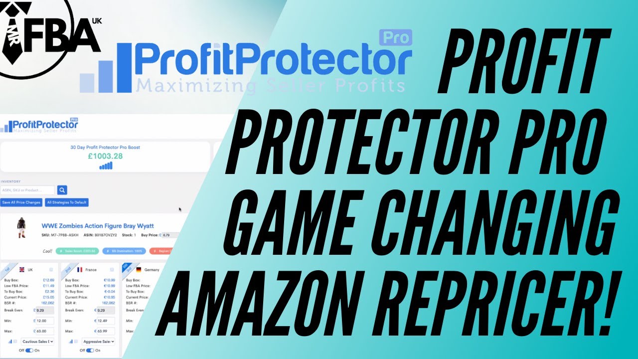 Profit Protector Pro! Game Changing (Amazon FBA Repricer) - YouTube