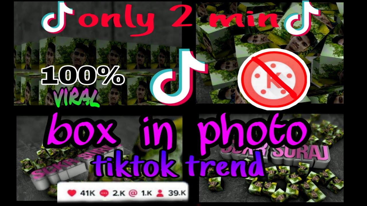 box in photo || New Tiktok VFX video || 100% Viral video - YouTube
