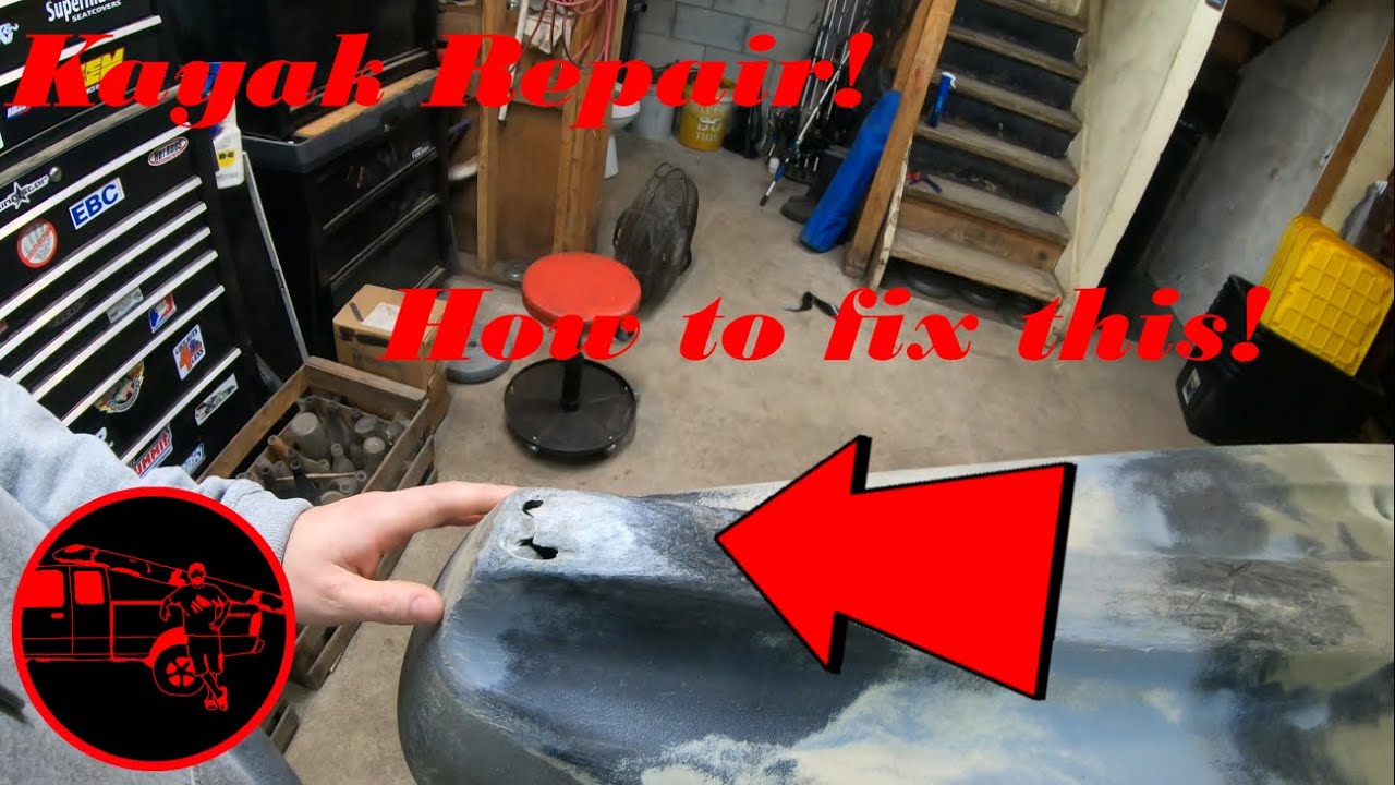 Kayak Hole Repair for less then 20$! And Less Than 1 HR Of Your Time ...