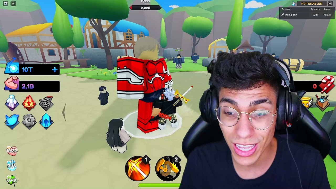 NOVA ATUALIZAÇÃO DO ANIME TRAINING SIMULATOR 𝗡𝗢 ROBLOX !! ‹ Ine Games ...