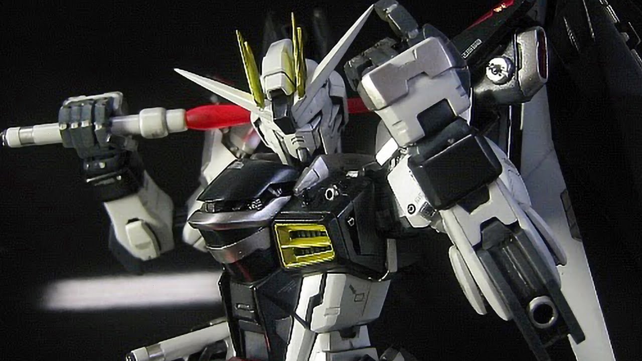 MG 1/100 Freedom Gundam Black - Custom Build - YouTube