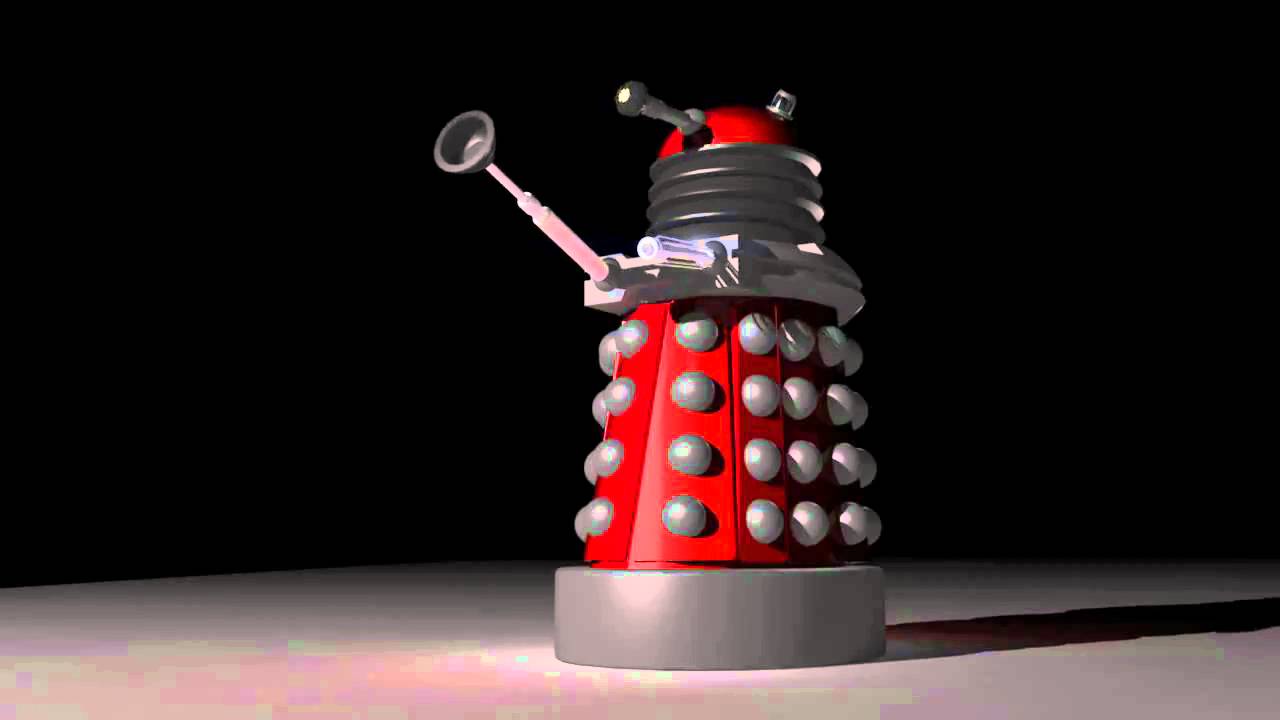 Doctor Who Progenitor Dalek Animation - YouTube