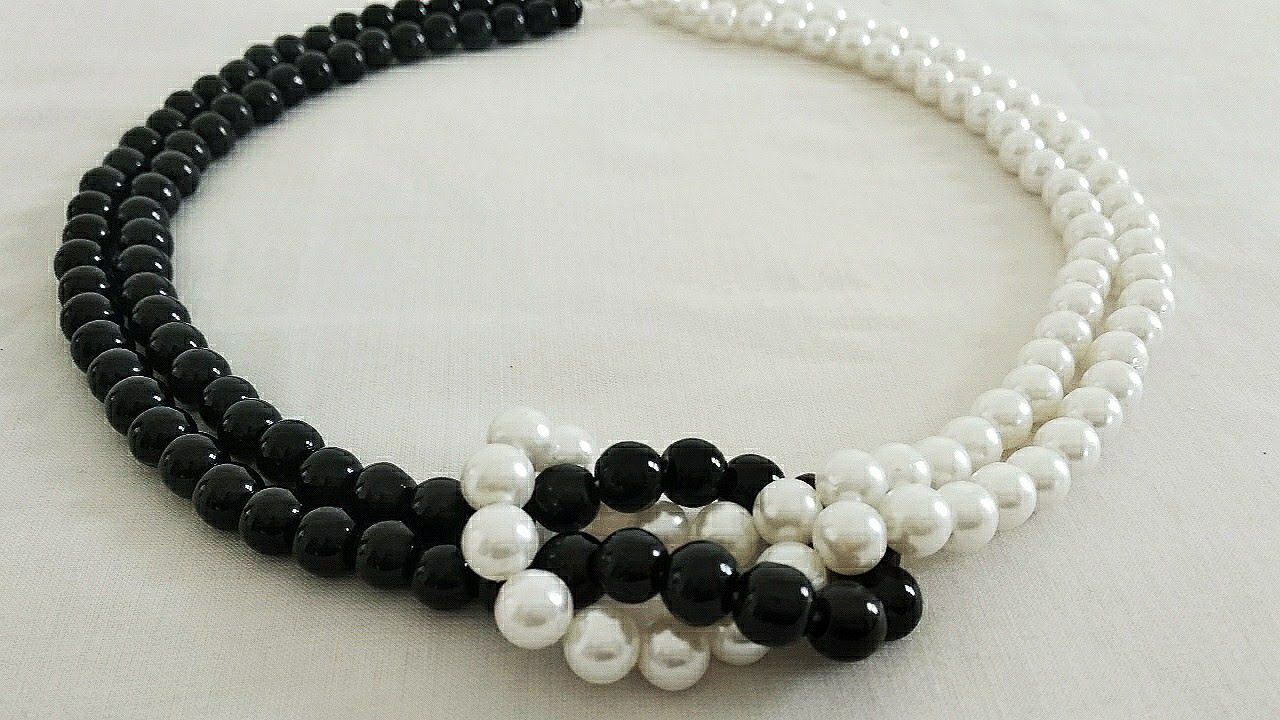 Pearl Necklace Jewellery Making DIY Necklace How To Make Necklace At Home Shabna s pearl-necklace-jewellery-making-diy-necklace-how-to-make-necklace-at-home-shabna-s