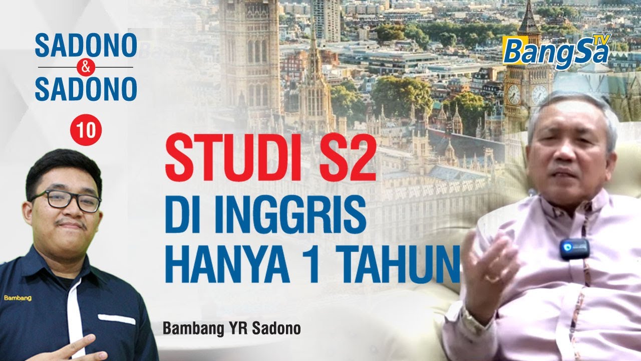BISA MAGANG DAN TERUS S3 (Sadono & Sadono - 10) - YouTube