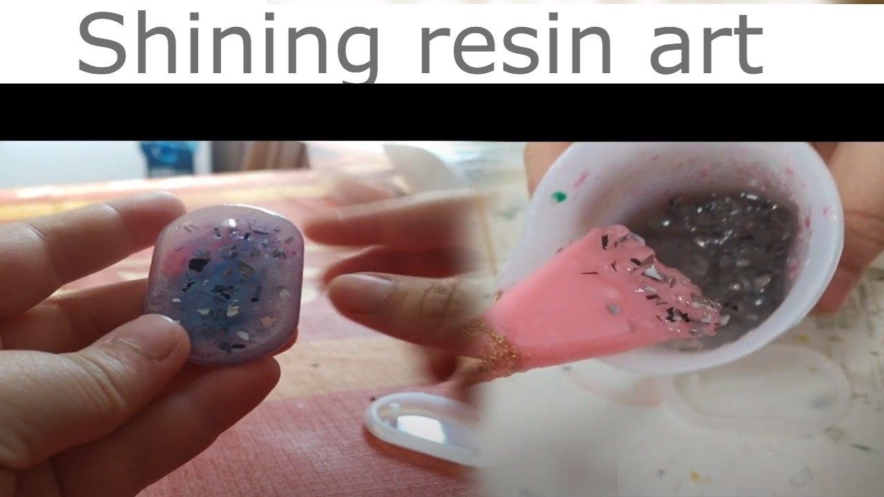 Shining resin art #bajaartworld #resinart #epoxy - YouTube