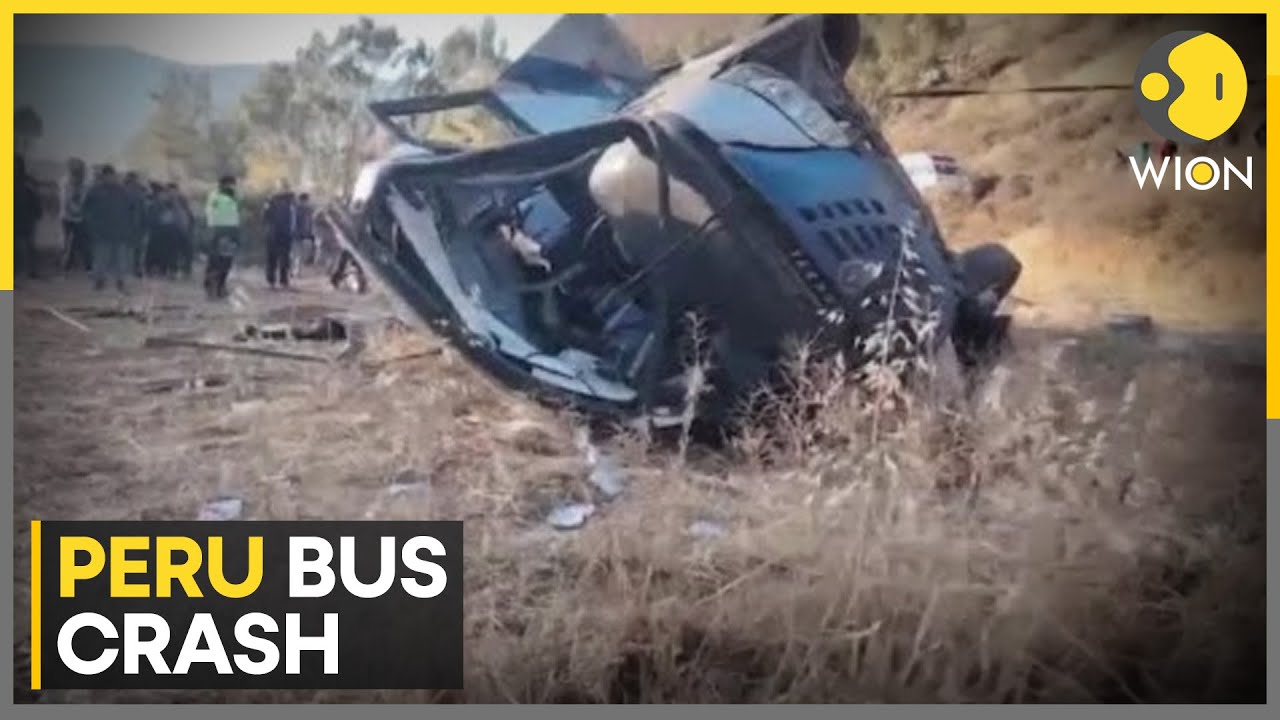 Peru Bus Crash: Bus carrying 20 passengers crashed in Peru, rescue ...